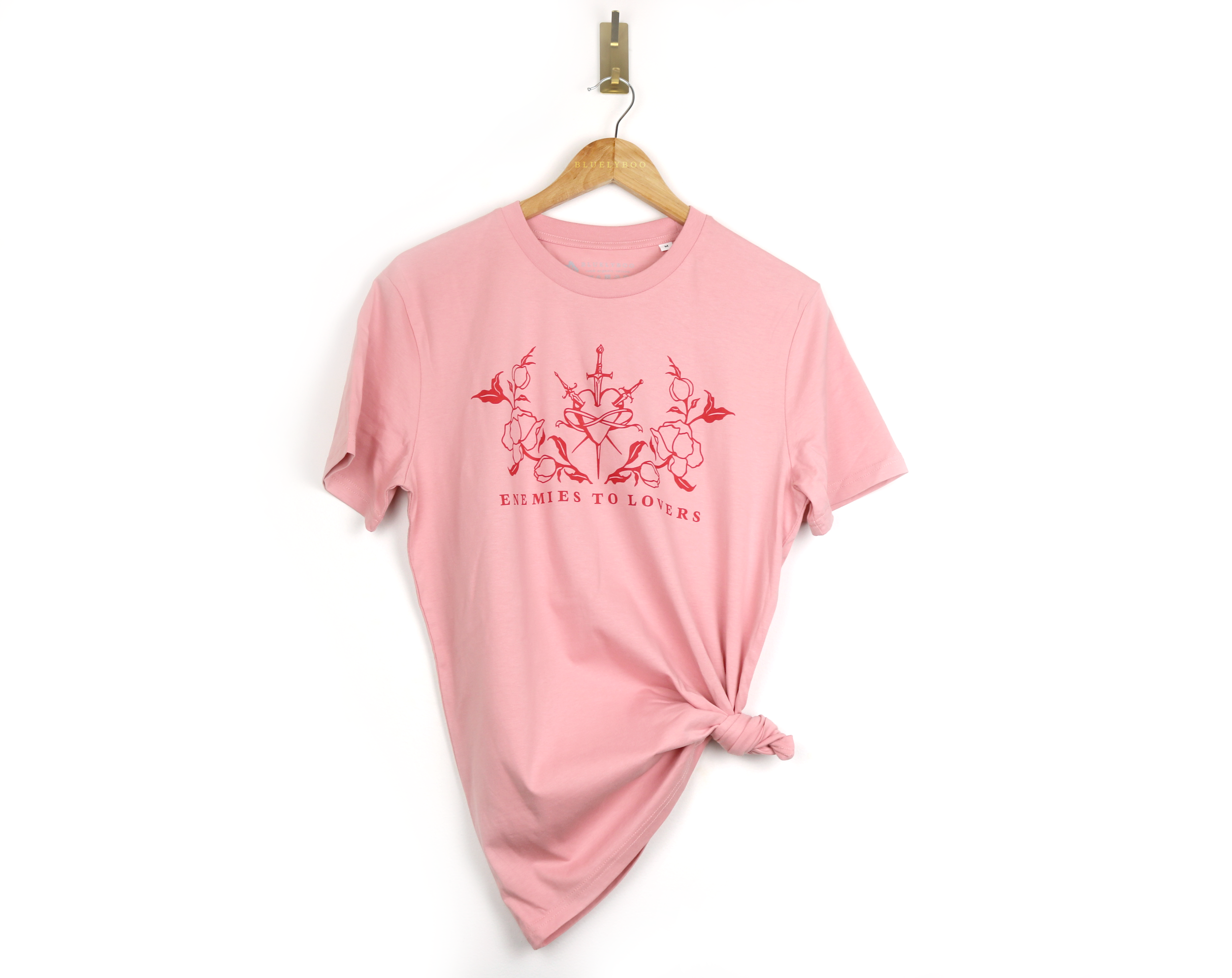 Pink Enemies to Lovers T-Shirt – Bluelyboo